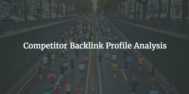 Fly Blind (Best Practices) vs Competitor Backlink Profile Analysis Fly Blind (Best Practices) vs Competitor Backlink Profile Analysis